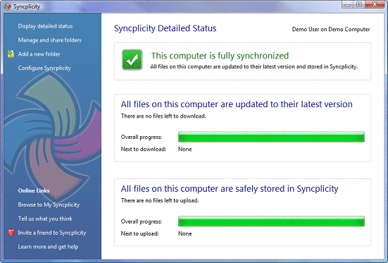 BackupMatic » Syncplicity – review